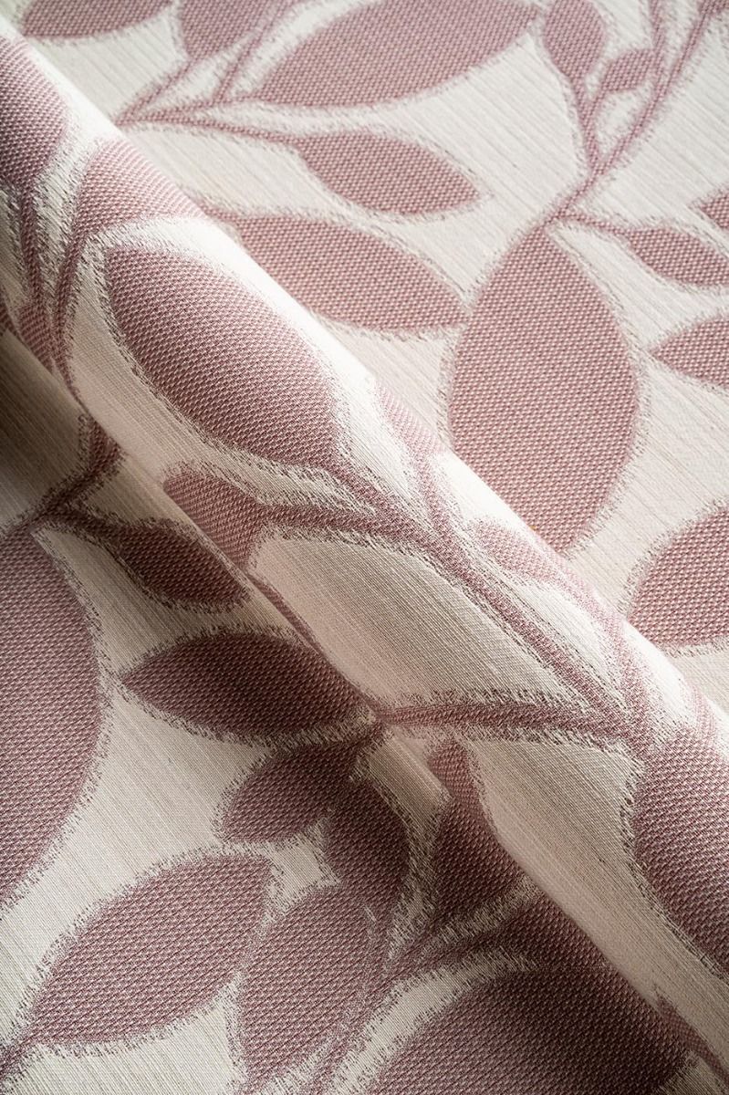Hampton Leaf Pink Fabric
